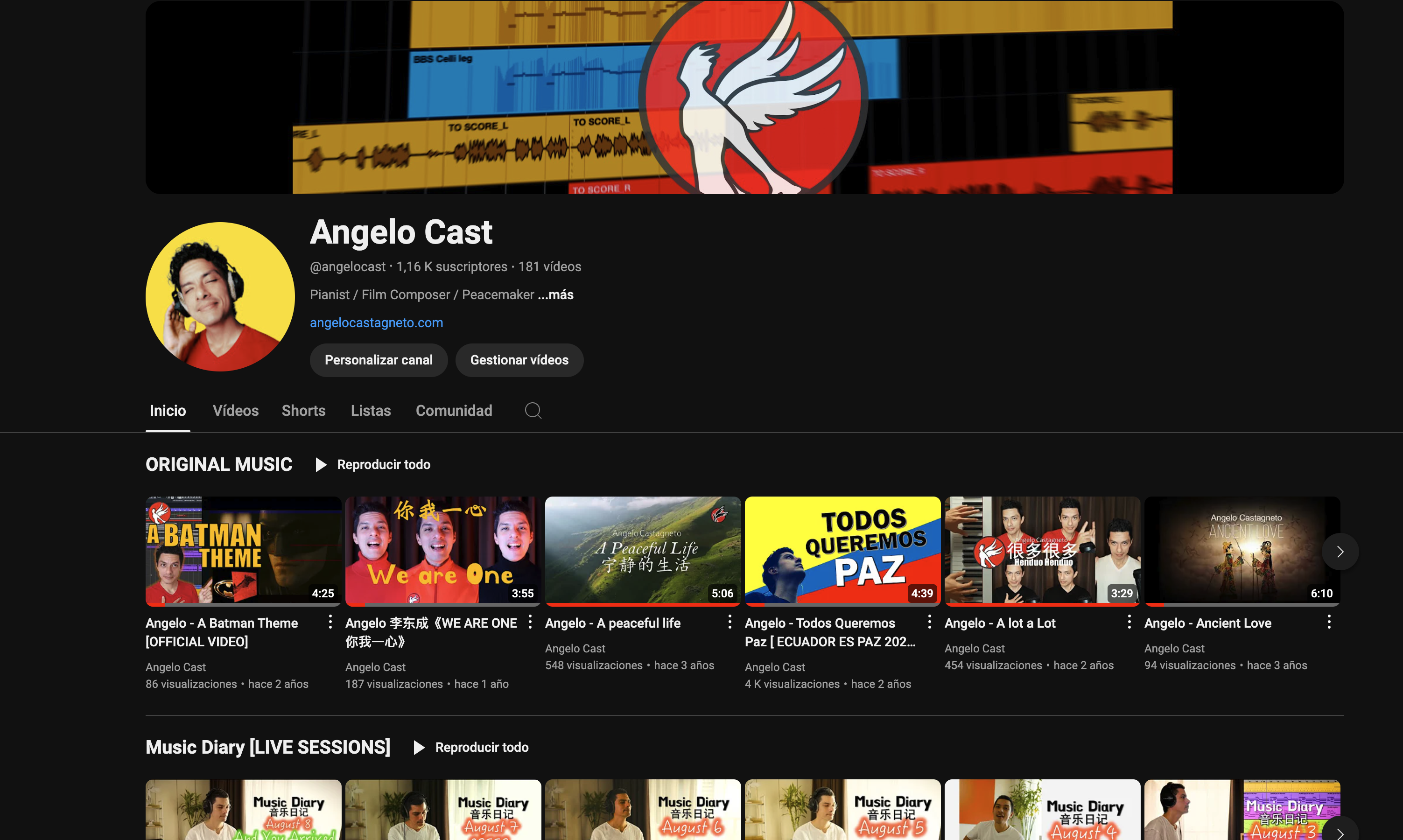 Angelo Music – Angelo Cast